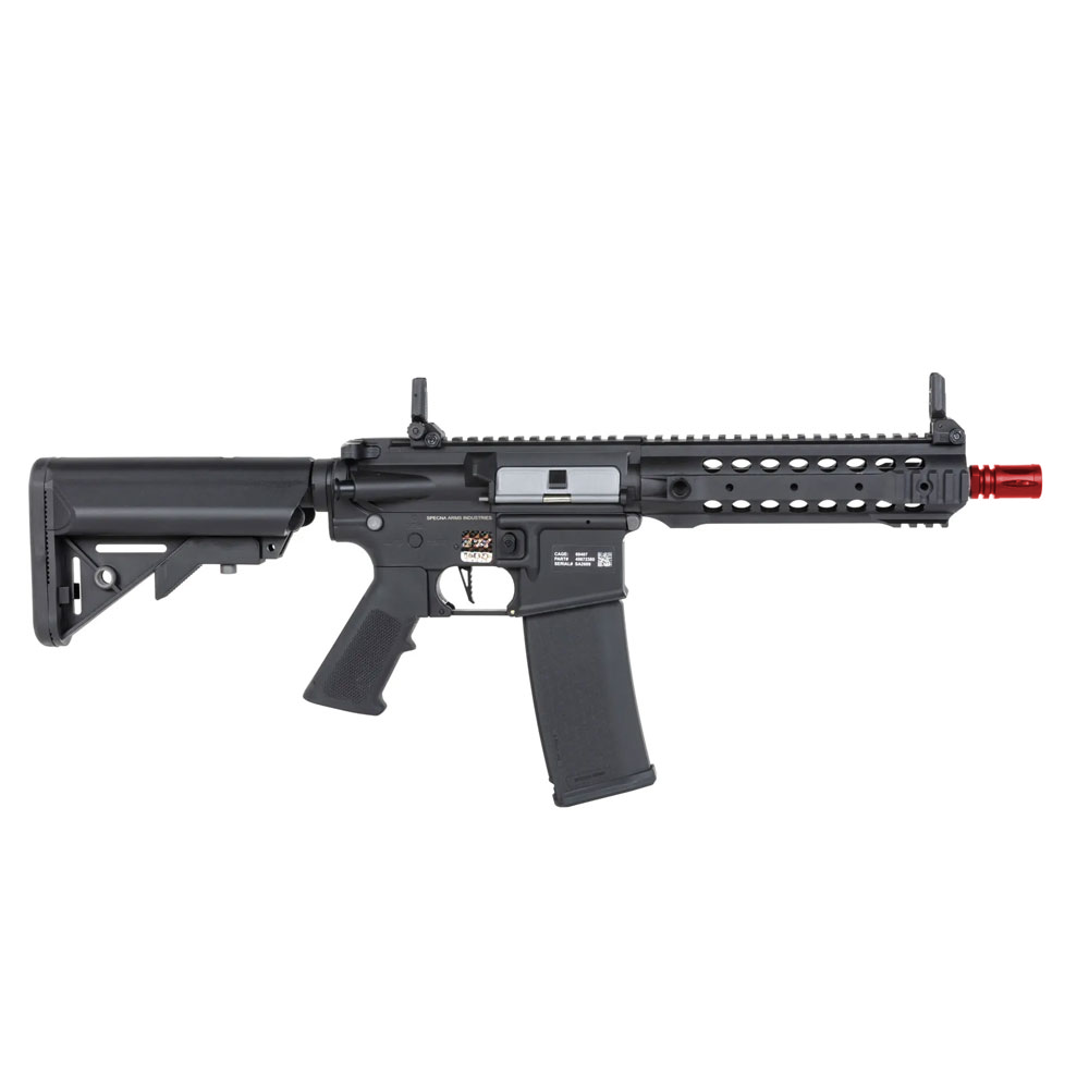 Rifle Airsoft M4 Specna Arms SA-F01 Flex Black Gen 2 Red Dot 1x30 Capa ...